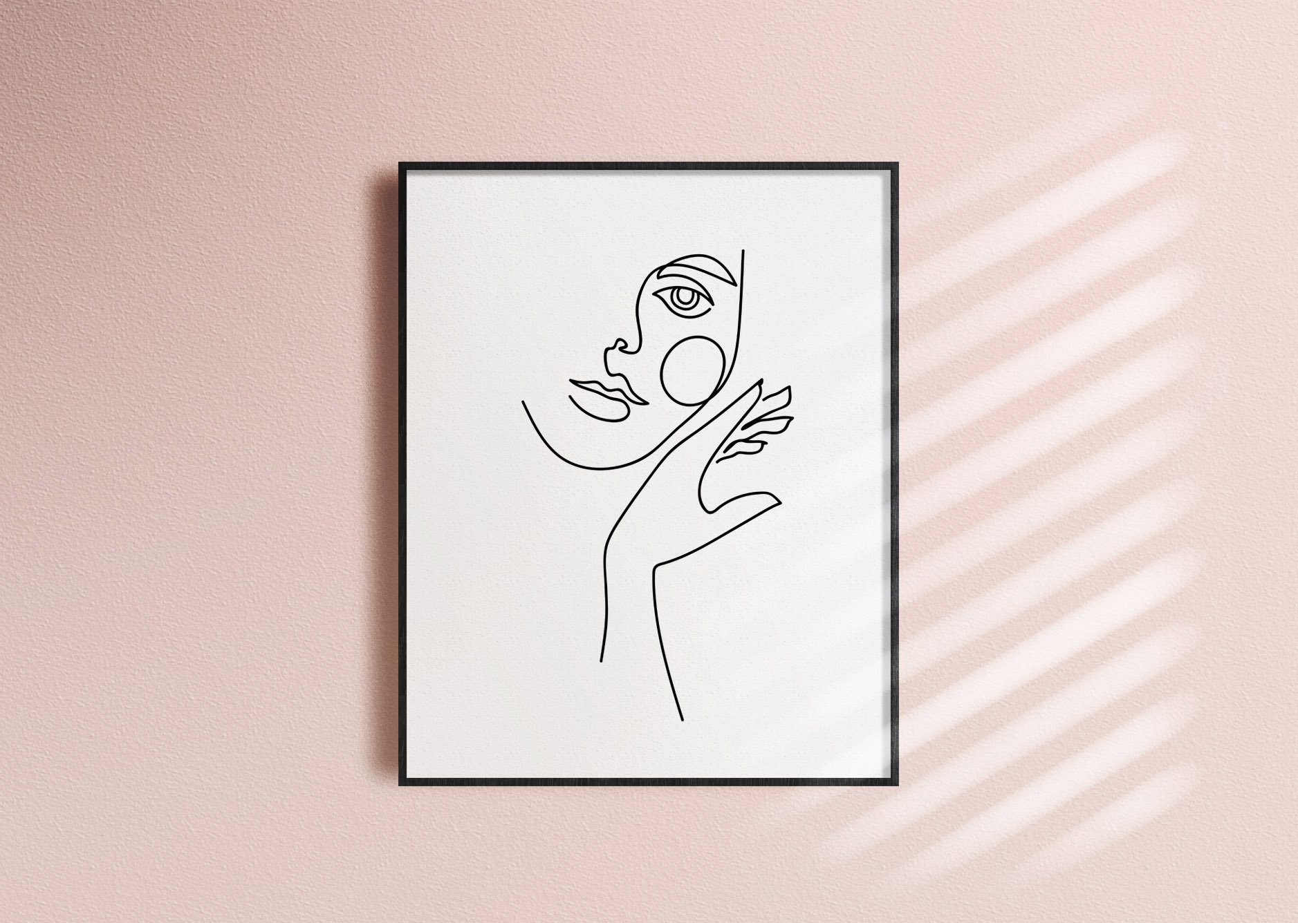 Line Art Print Line Drawing Printable Elegant Printable - Etsy