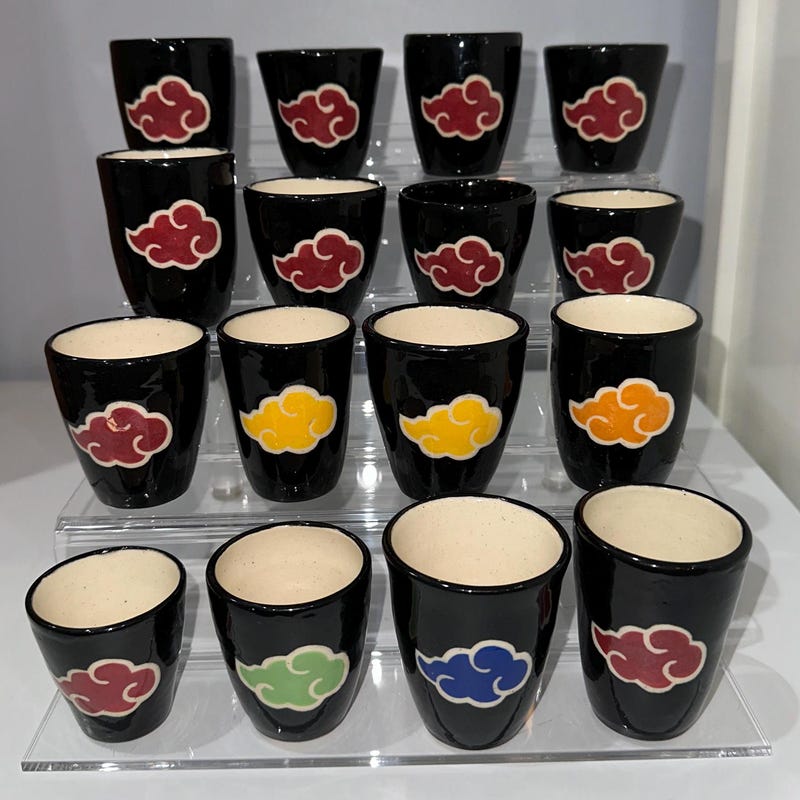 Ceramic Shot Glasses - Etsy