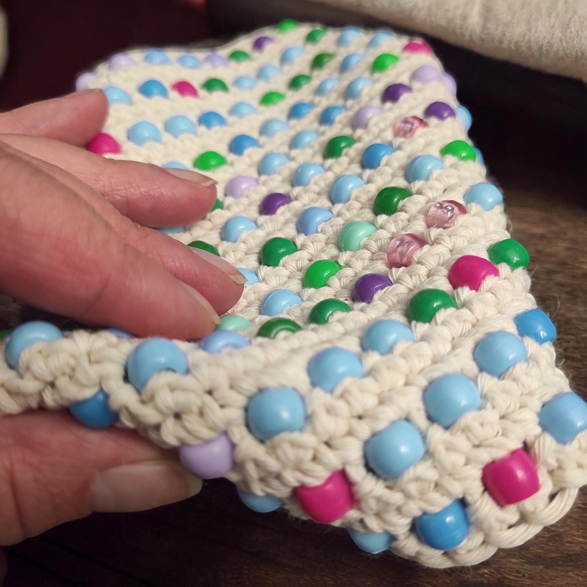 Stim Busy Hands Activity Mat With Rolling Beads Hand Sensory Rolling ...