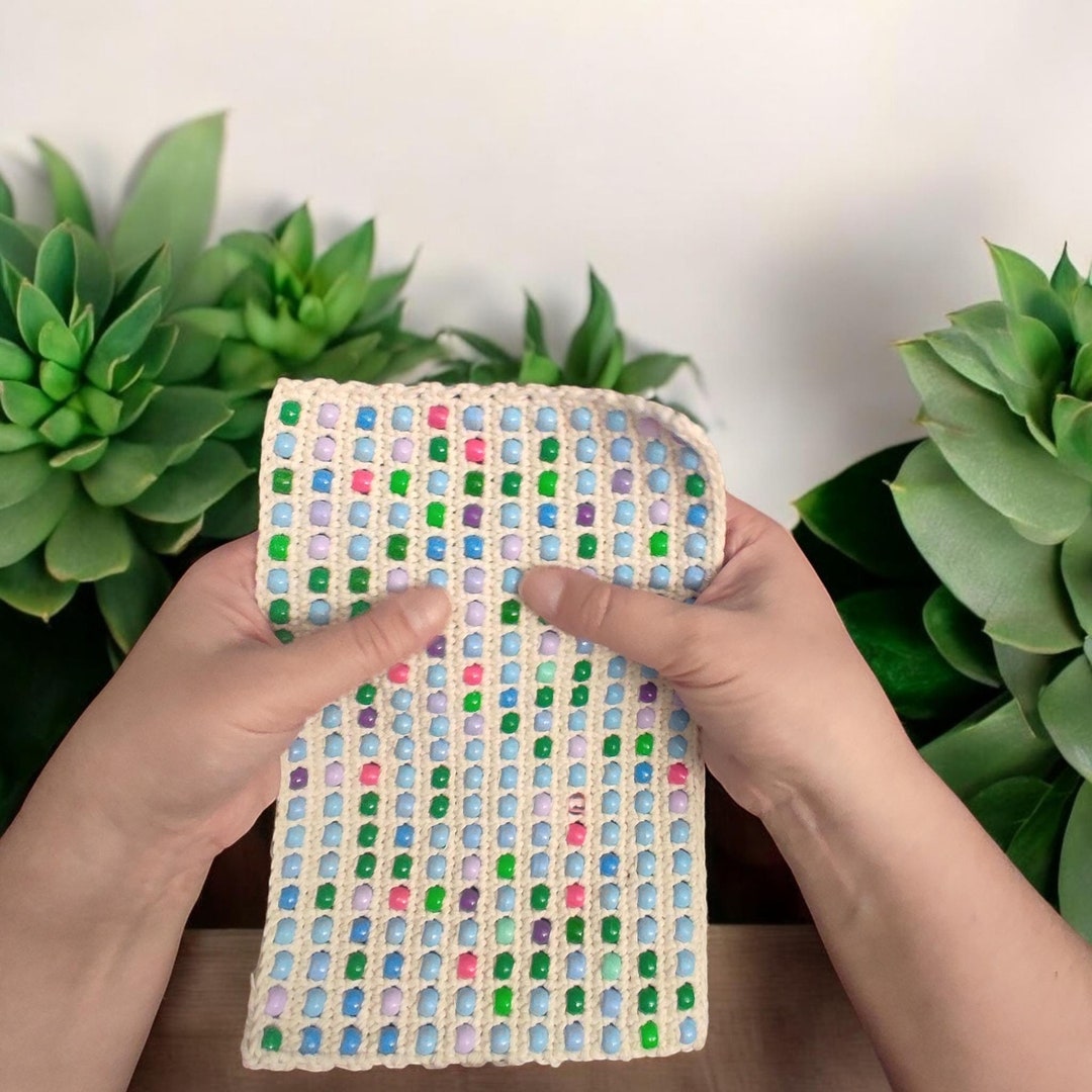 Office Desktop Anxiety Busy Mat Stress Relief Rolling Beads Crochet ...