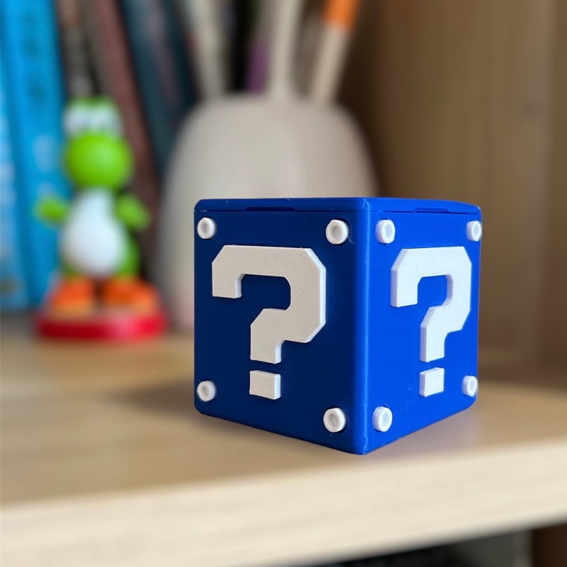 Mario Question Block - Etsy UK
