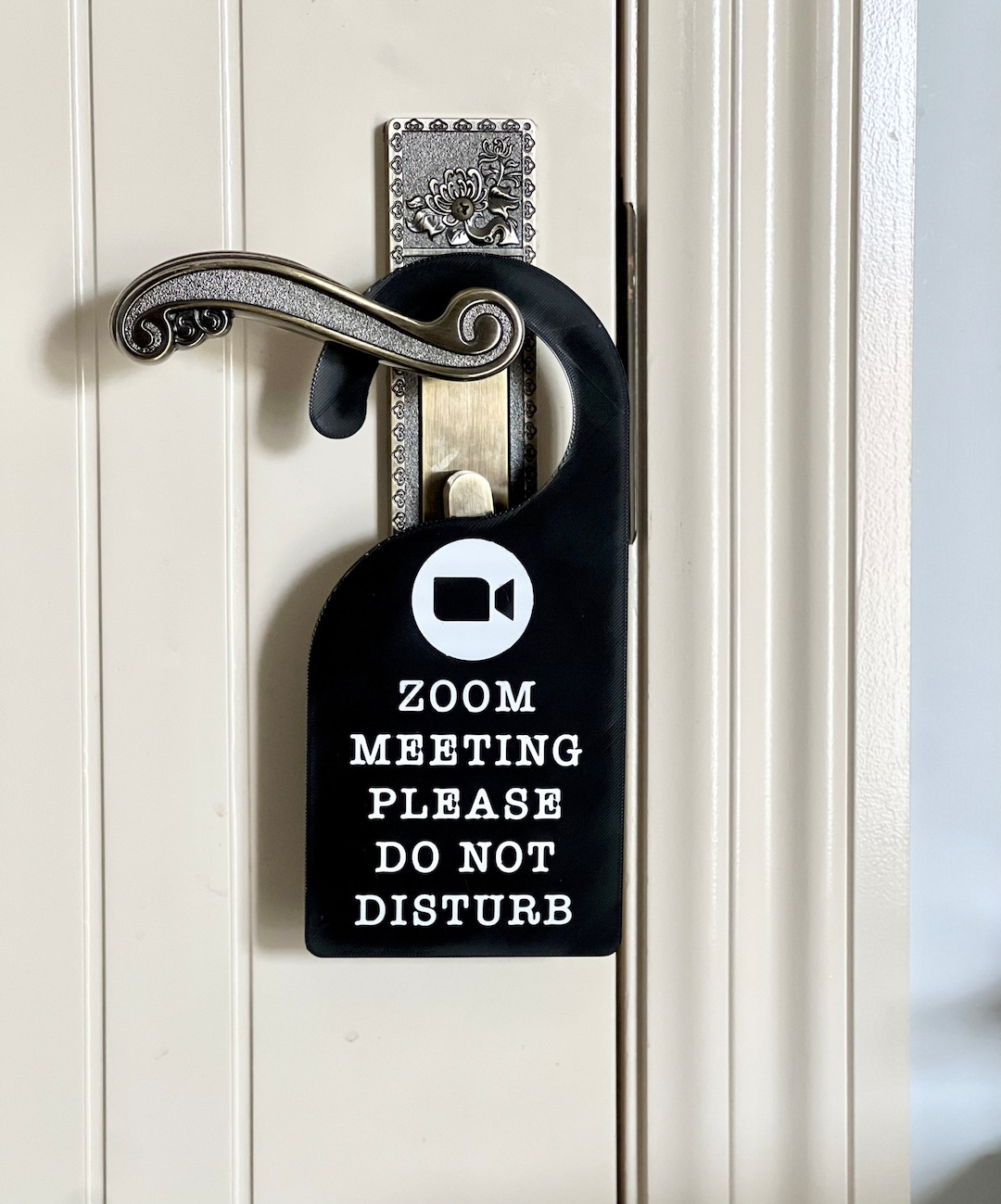Work From Home Do Not Disturb Door Sign Meeting in Progress Sign Gift ...