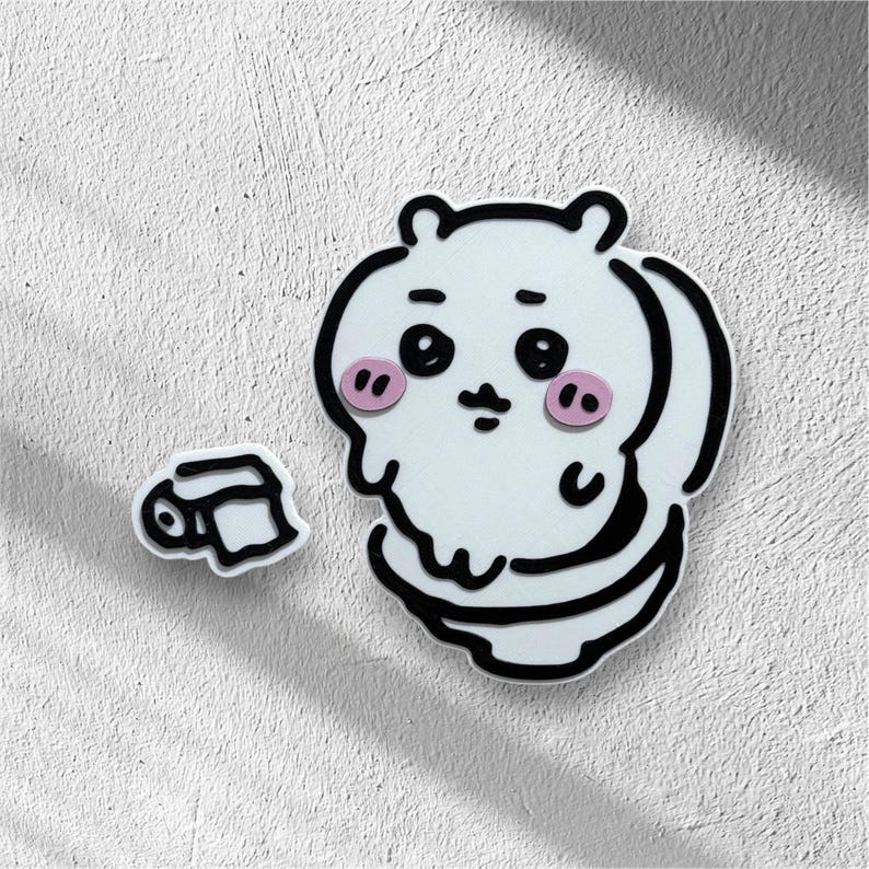 Chiikawa Toilet Sign Bathroom Decor Cute Kawaii Gift Chiikawa Universe ...
