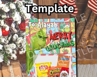 Jumbo Christmas Card Template, DIY, Canva - Etsy