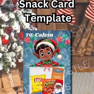 Jumbo Christmas Card Template, Canva, DIY - Etsy