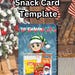 Jumbo Christmas Card Template, DIY, Canva - Etsy