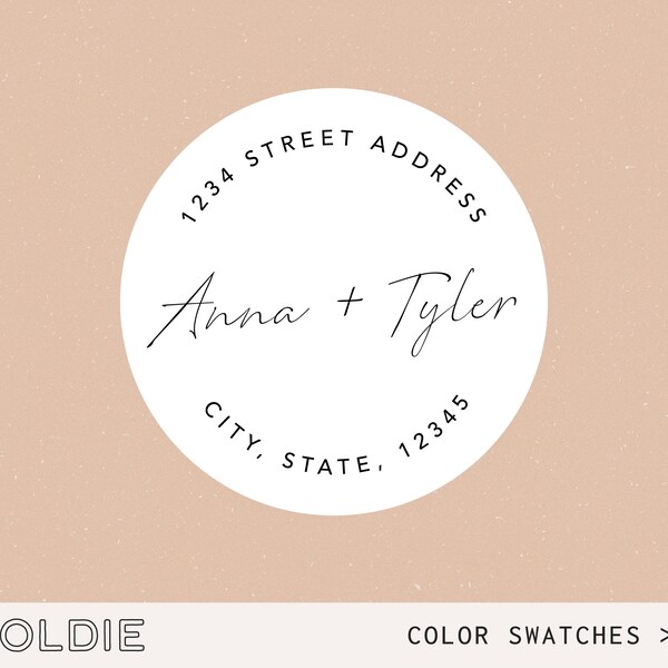 Wedding Invite Mailing Address Stickers - Etsy
