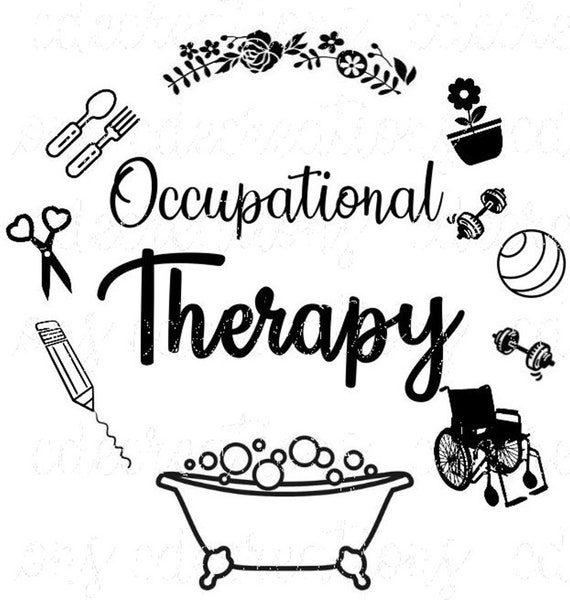 Occupational Therapy Digital Image PNG JPEG Therapy OT Pt - Etsy