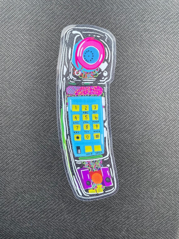 80s Phone Sticker | Etsy