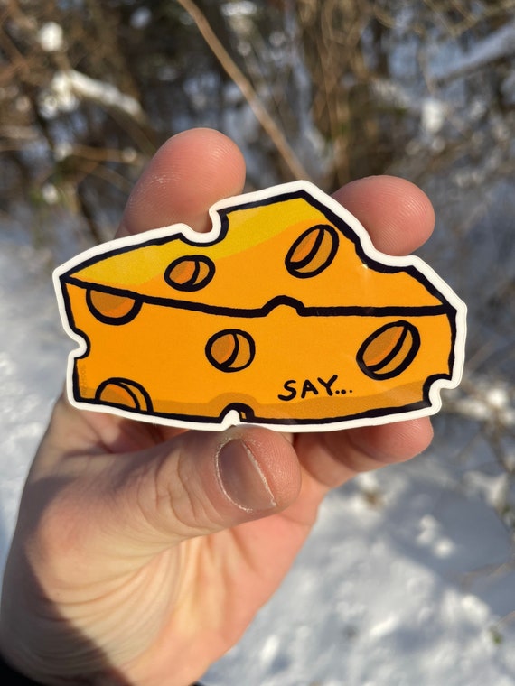 Say Cheese Sticker - Etsy