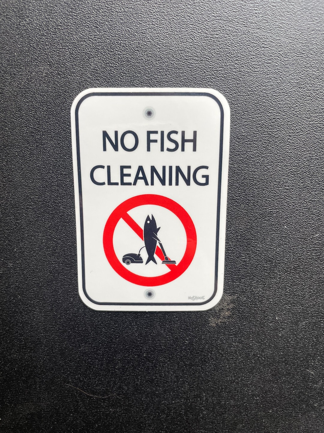 No Fish Cleaning Sticker - Etsy