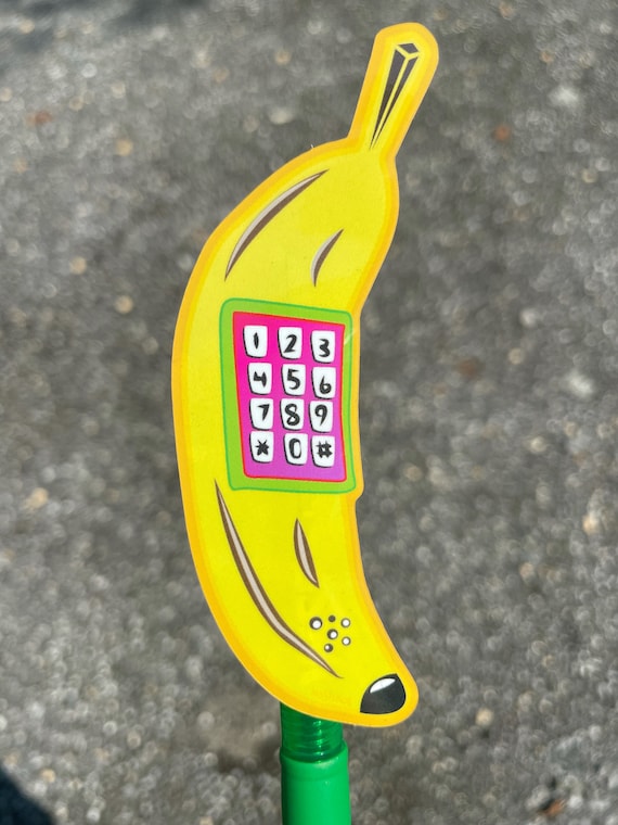 Hello Who's Calling Banana Phone Sticker | Etsy