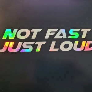 Too Loud Too Bad Decal - Etsy