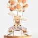 Teddy Bear Cake Topper Centerpiece Decoration Cutouts Cake - Etsy