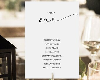 Seating Chart Cards Template Printable Editable Templett - Etsy