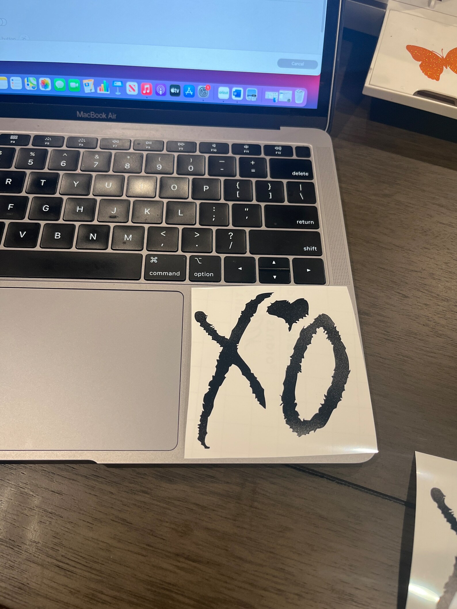 THREE! XO Decal, Weeknd Decal, Xo Car Decal - Etsy