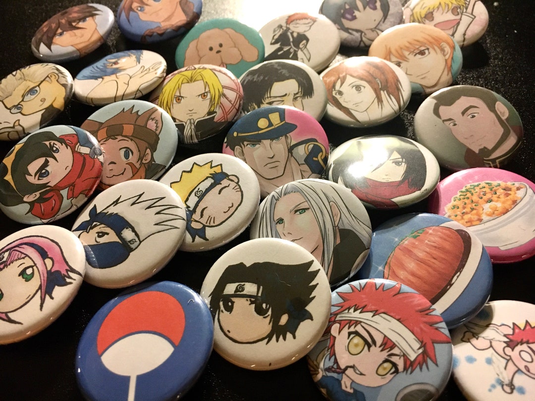 Anime/game Buttons! Mix and Match or Full Set - Etsy