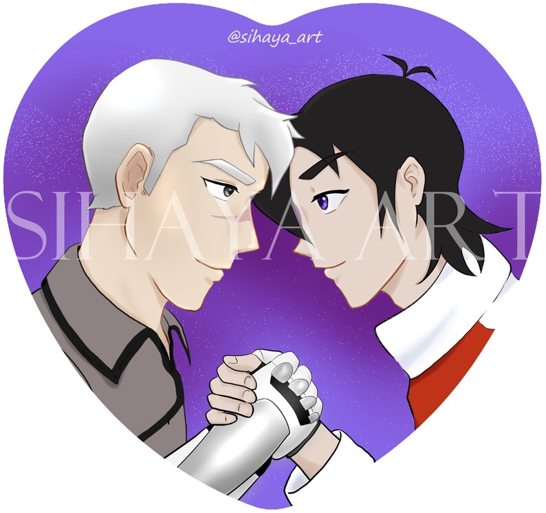 Anime Heart Buttons - Voltron and the Dragon Prince - Etsy