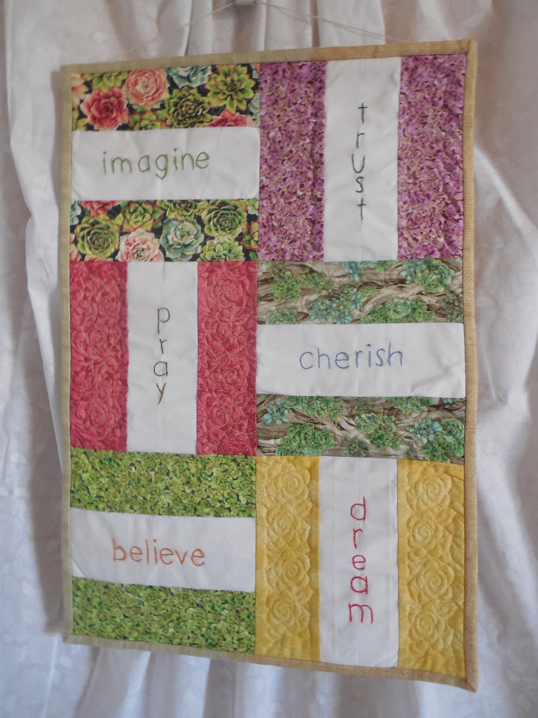 Words of Wisdom Wall Hanging 15 X 22 - Etsy