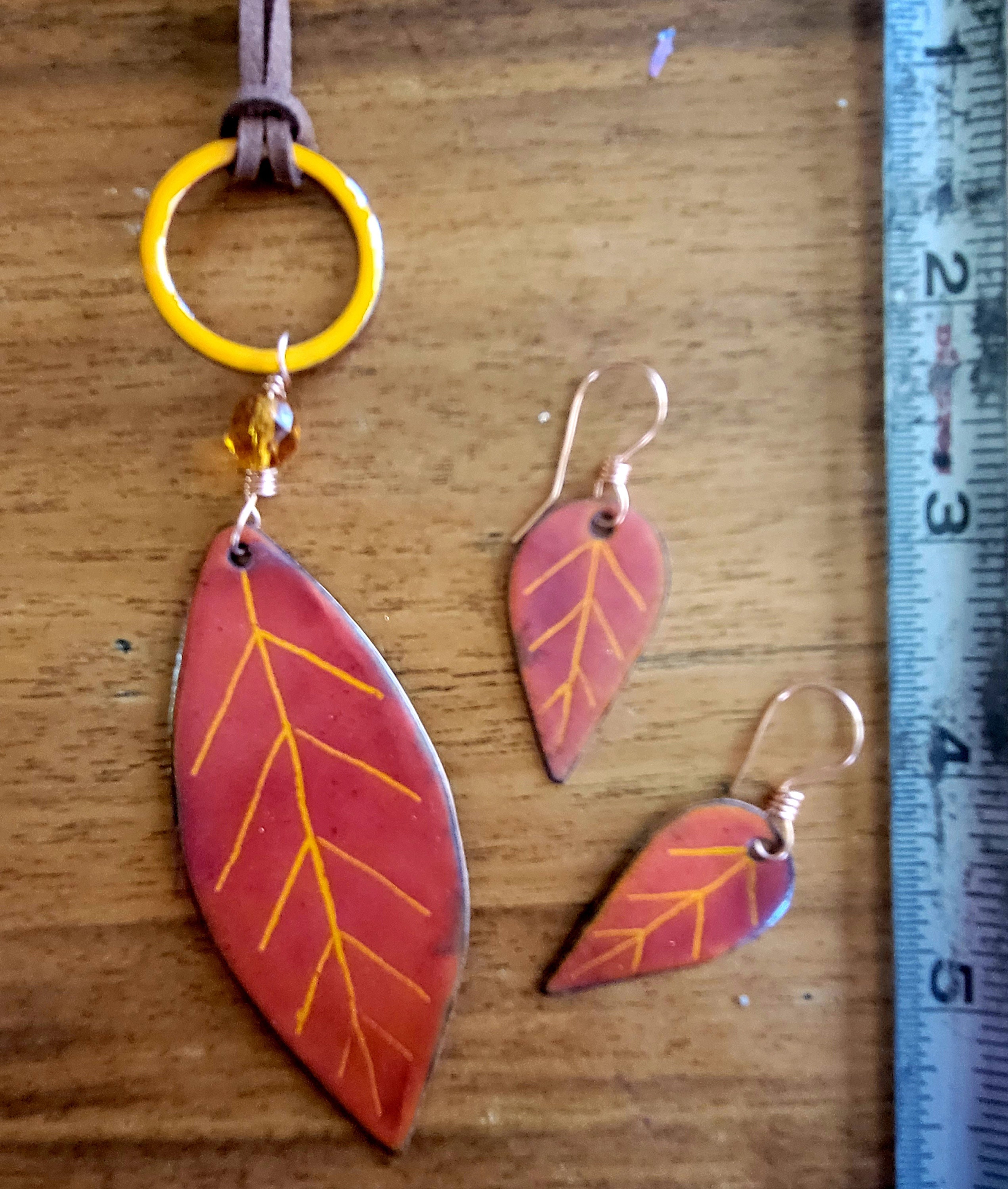 Fall Leaf Set - Etsy