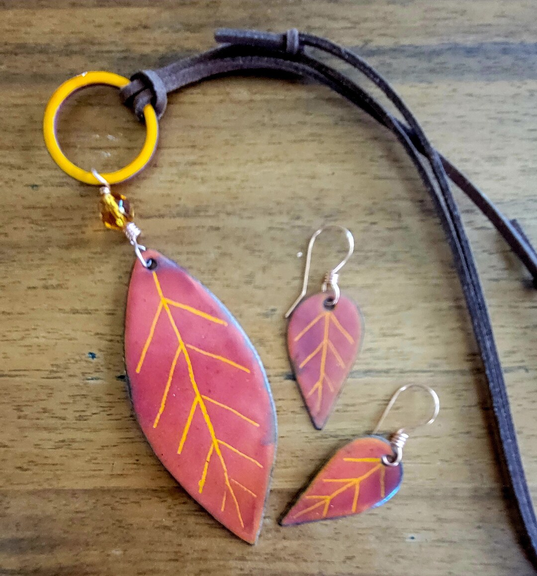 Fall Leaf Set - Etsy