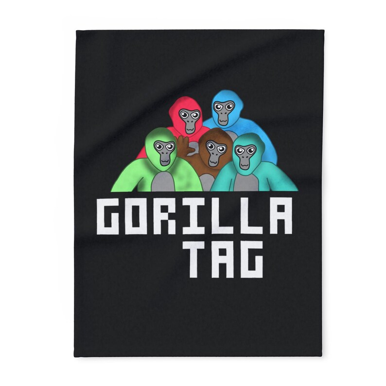 Gorilla Tag Friends Arctic Fleece Blanket - Etsy