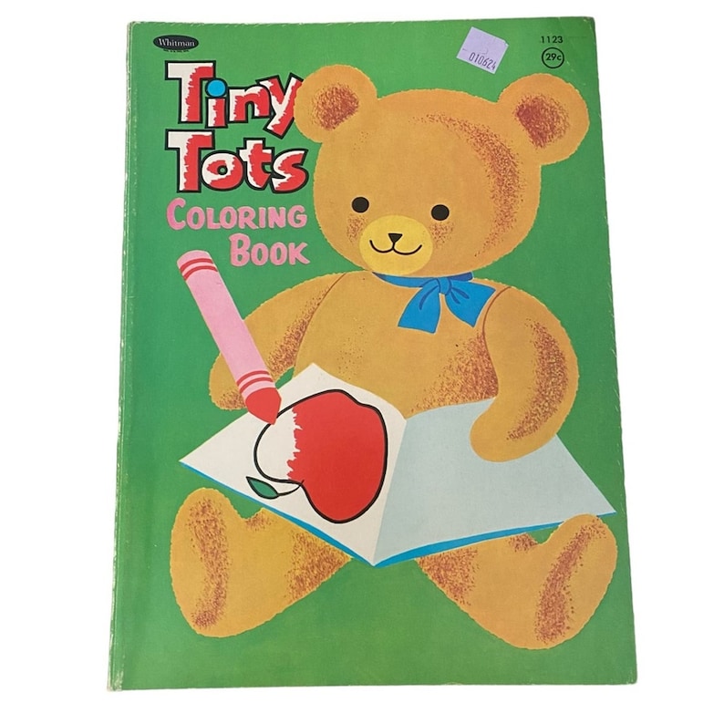 Vintage 1970’s Coloring Book. Unused - Etsy