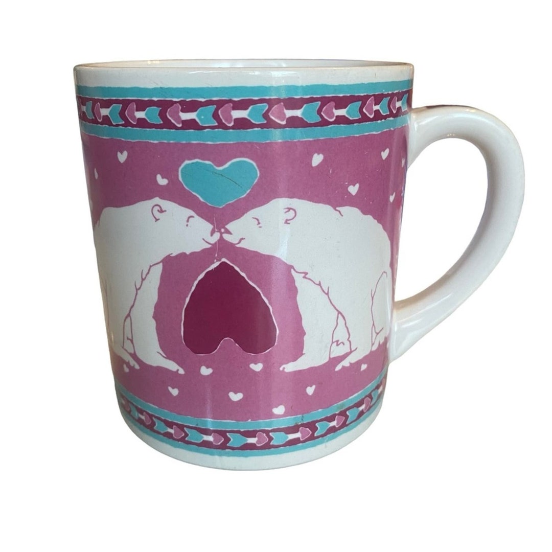 Vintage Cathy Heck 1980’s Sealed With a Hug Coffee Mug - Etsy