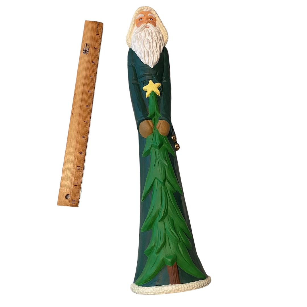 VTG Scioto Ceramic Tall Skinny Santa Father Christmas Figurine - Etsy