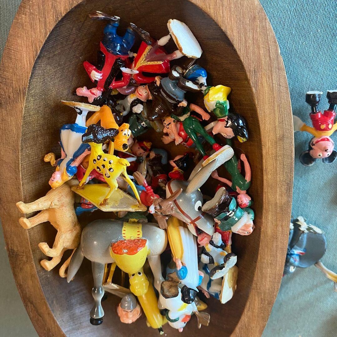 Disneykins Were Miniature, Hand-painted Plastic Figures Produced by the ...