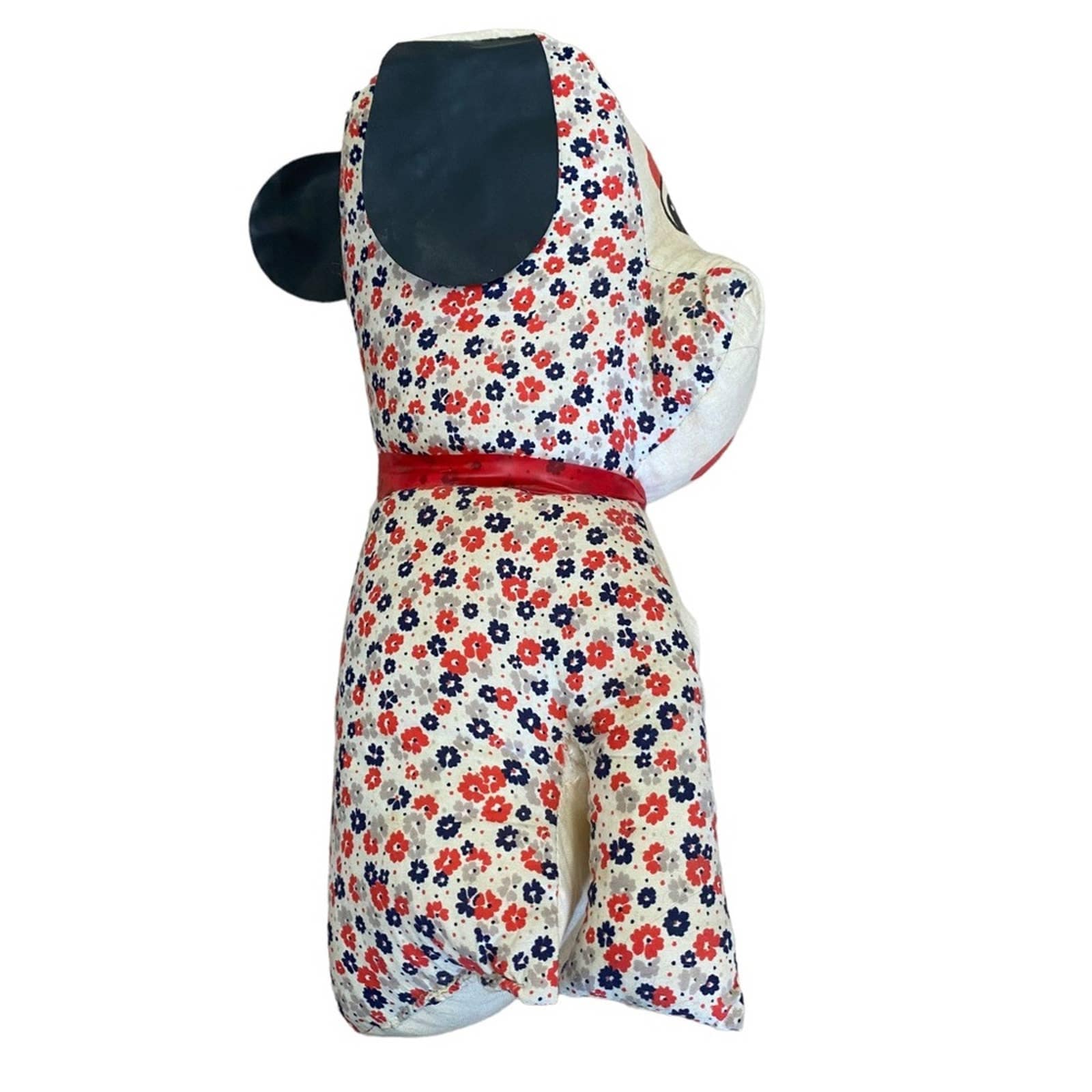 Vintage Stuffed Dog Carnival State Fair Prize Plastic Ears Collar ...