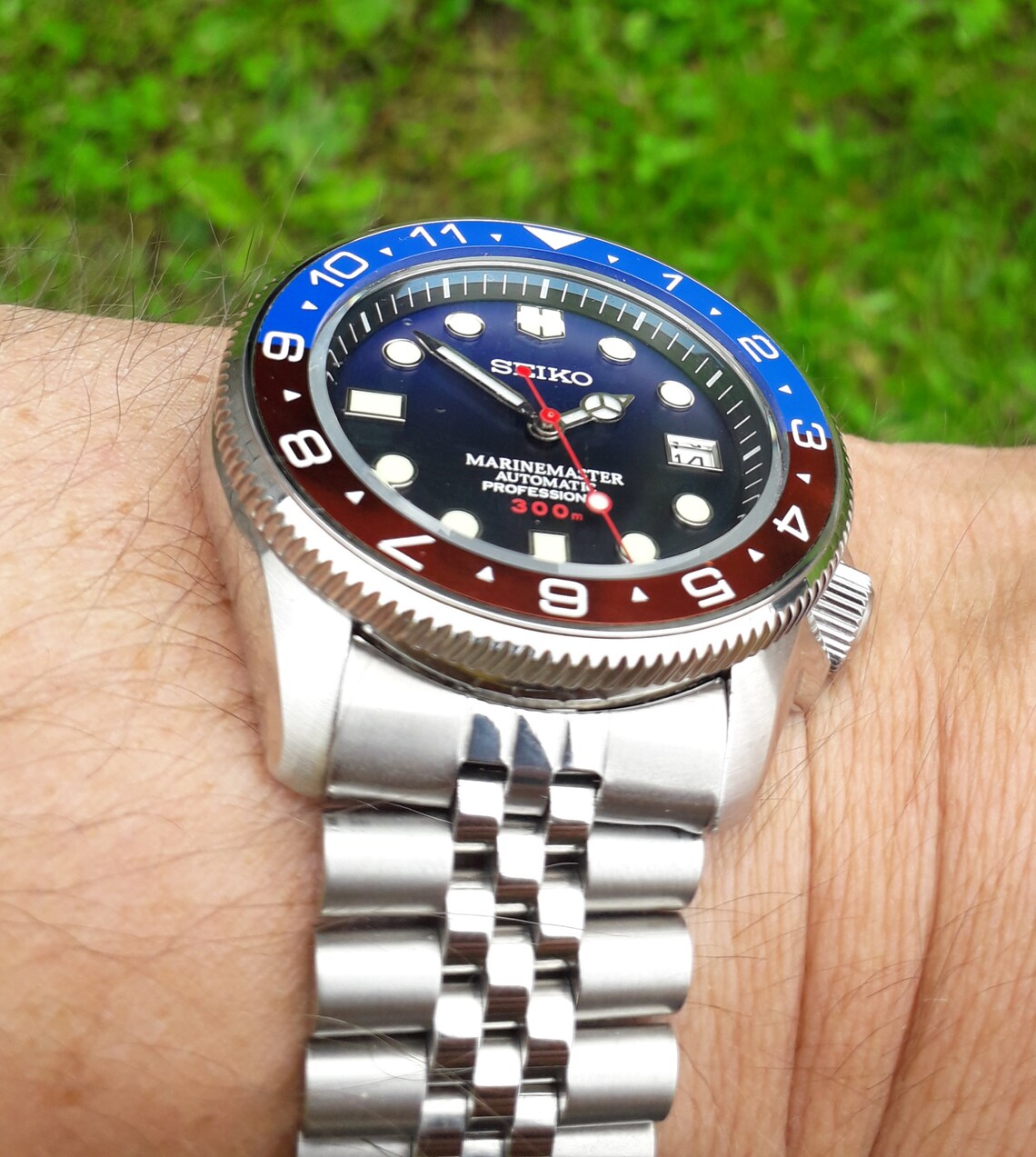 Seiko Mod SKX Pepsi Submariner Mens Watch Mouvement | Etsy