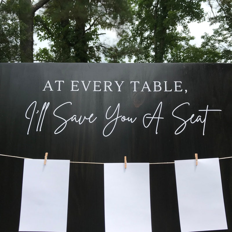 Seating Chart Decals - Etsy