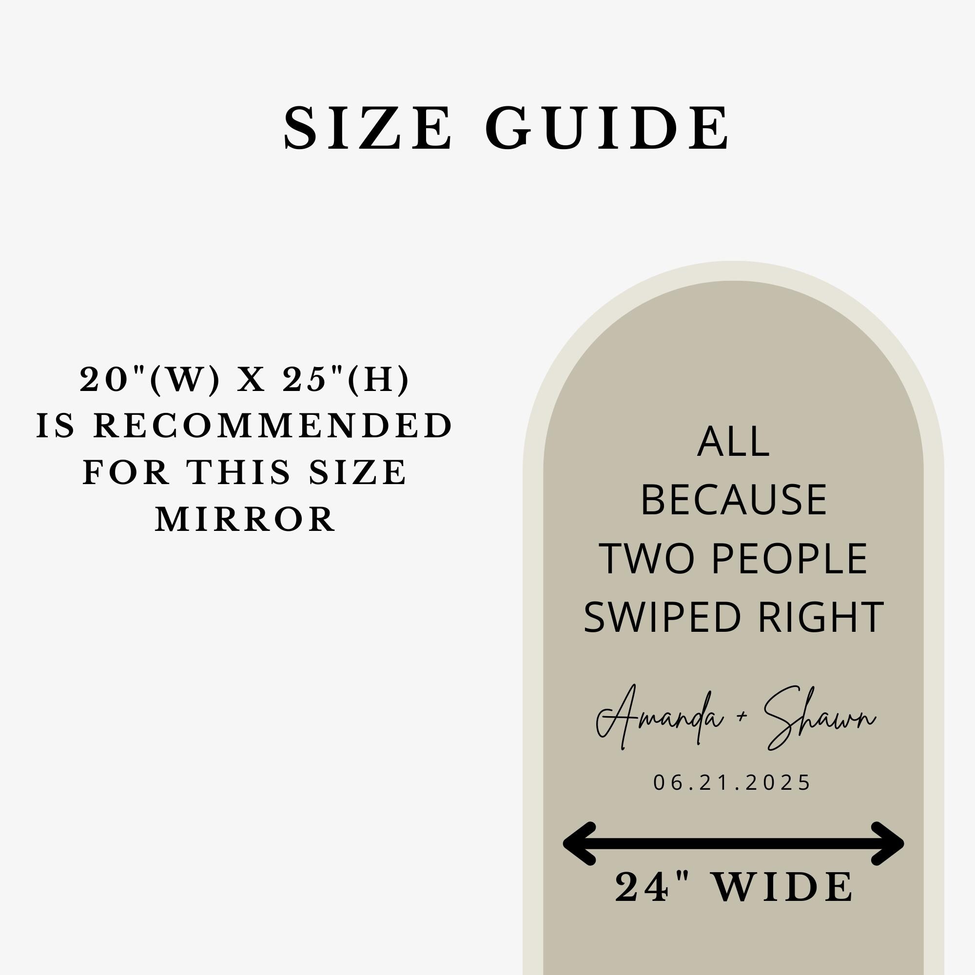 All Because Two People Swiped Right | Wedding Personalized Welcome ...