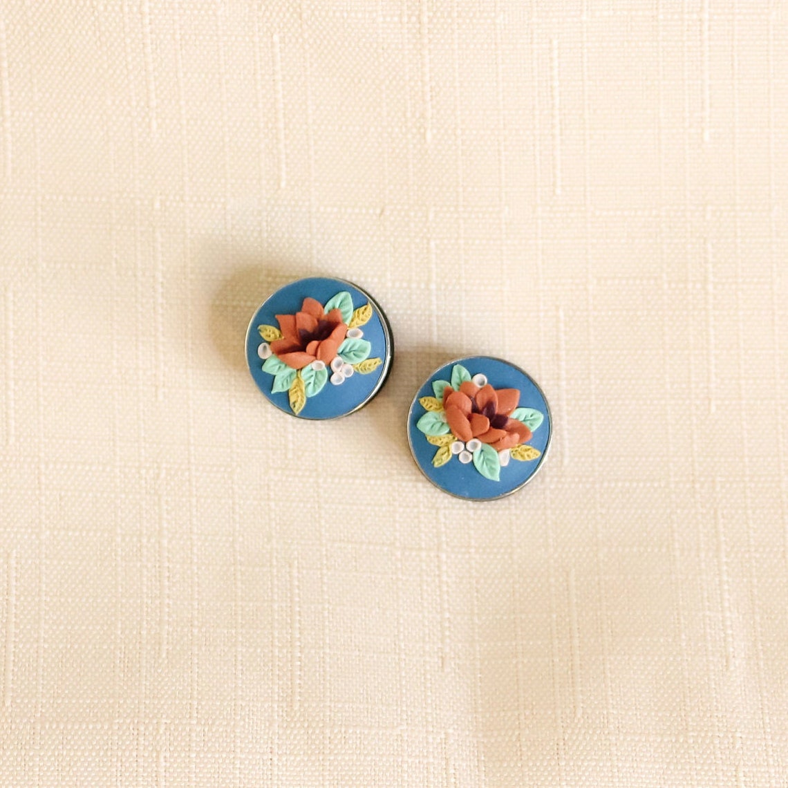 Stainless Steel Plugs Polymer Clay Gauges Single Flare Ear - Etsy