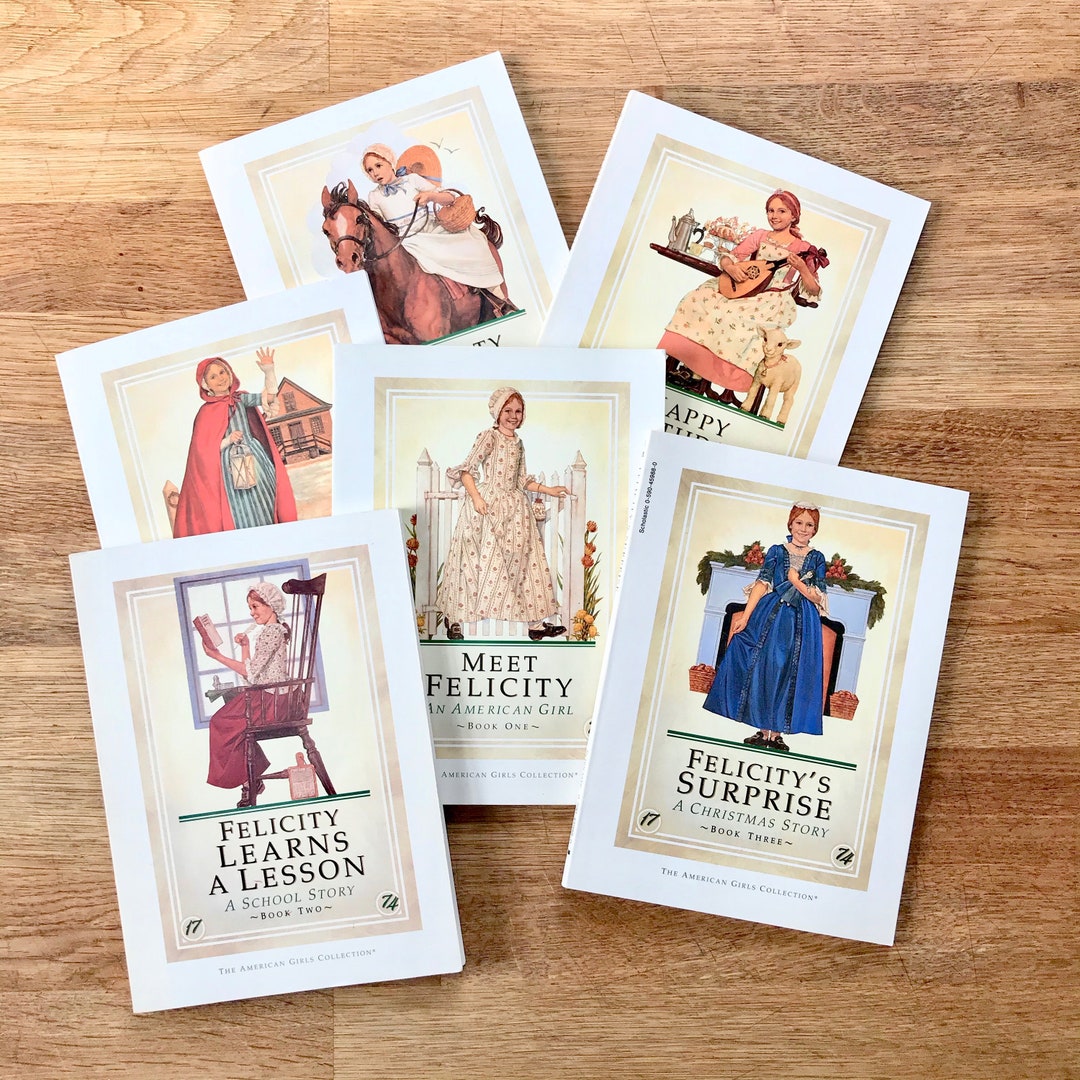 Original Felicity American Girl Books - White Felicity Books ...