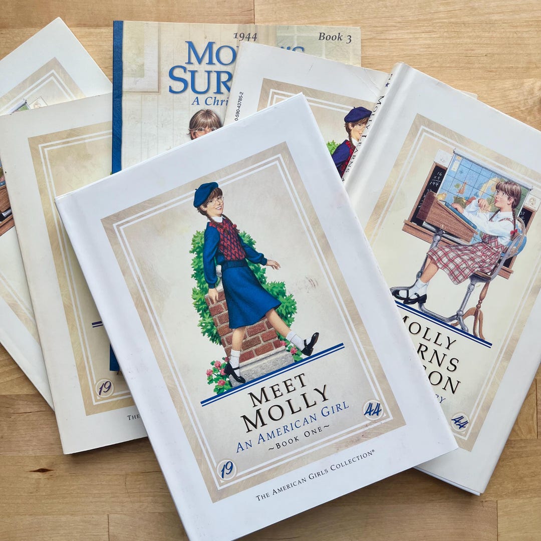 Molly American Girl Books American Girl Book Collection 1990s, 90s, 80s ...