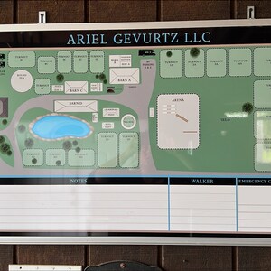 Non-magnetic Custom Printed Dry Erase Boards for Equestrians - Feed ...