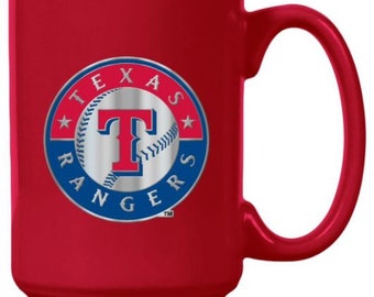 Texas Rangers Mug - Etsy