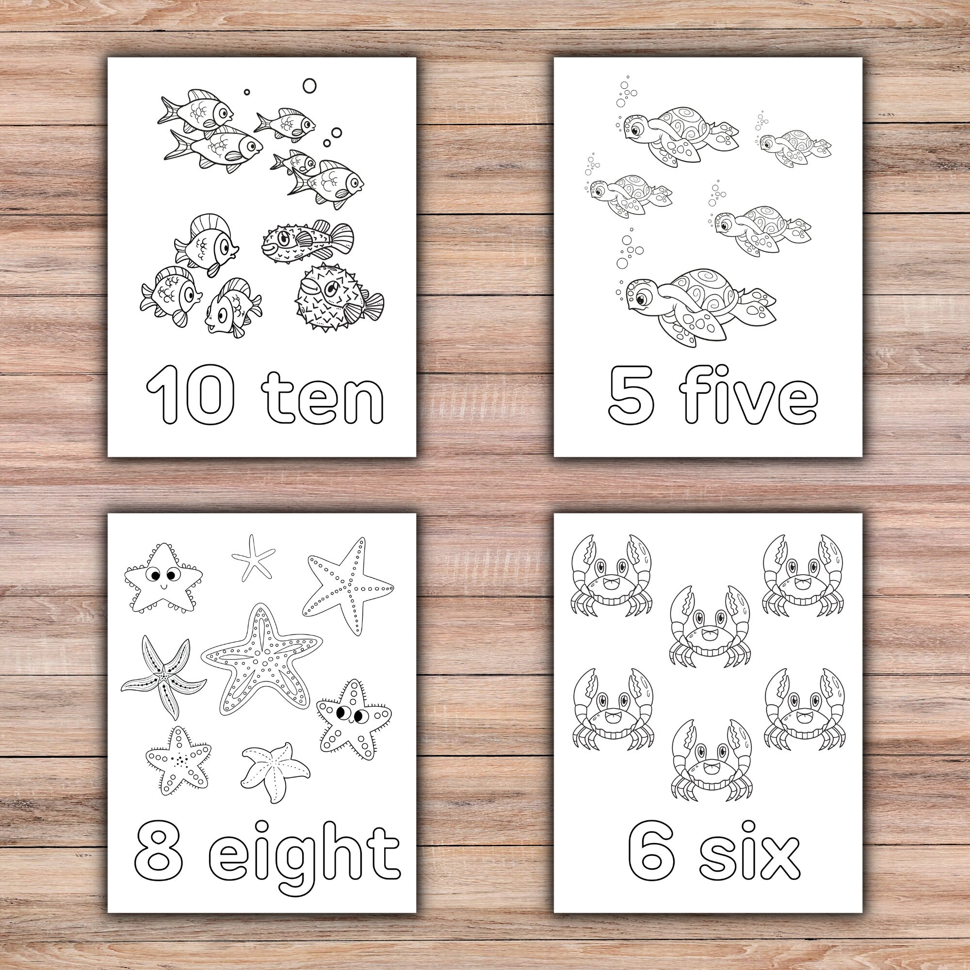 36 Alphabet Numbers Coloring Pages for Kids Digital Download - Etsy