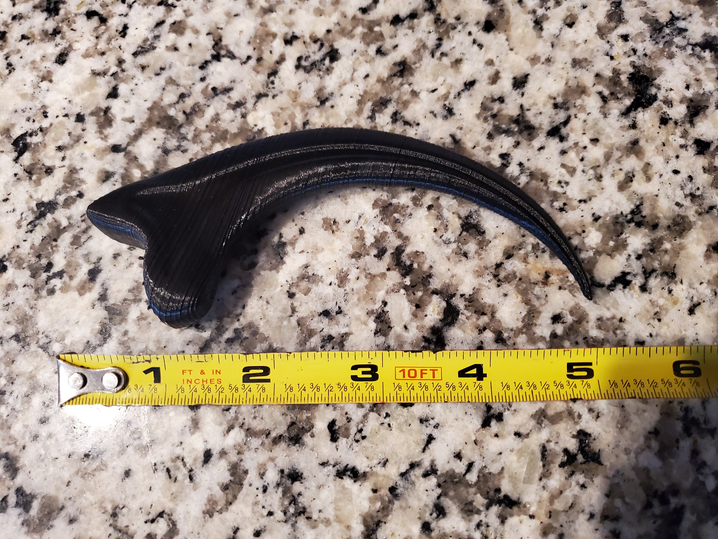 5 Inch Long Raptor Claw Replica 3d Printed - Etsy