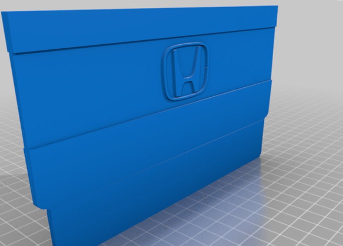 STL FILE ONLY - Honda Ridgeline Center Console Divider (1st Generation ...
