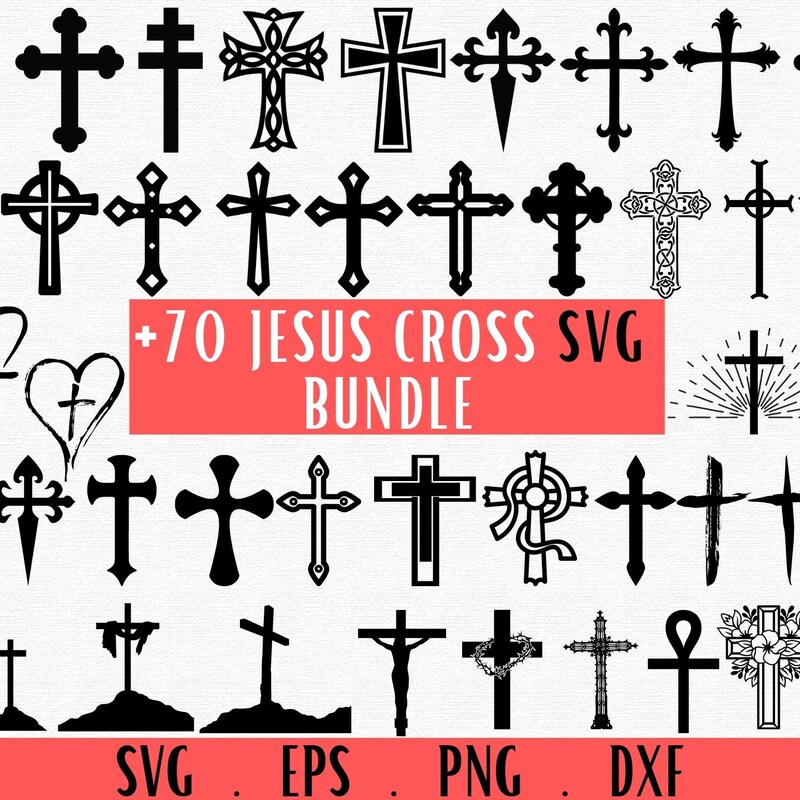 Cross Svg - Etsy