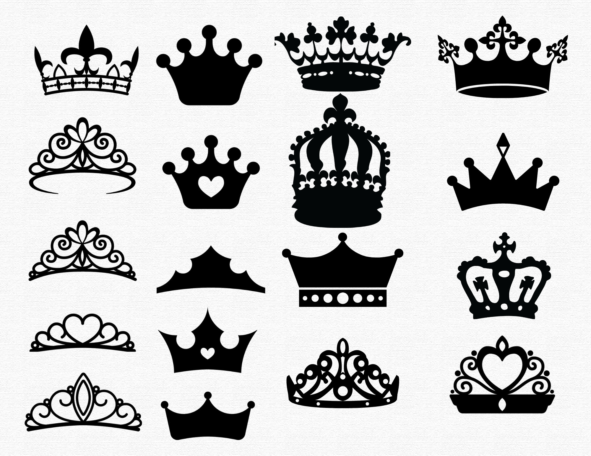 Crown Svg Bundle Royal Crown Svg File King Crown SVG Queen - Etsy