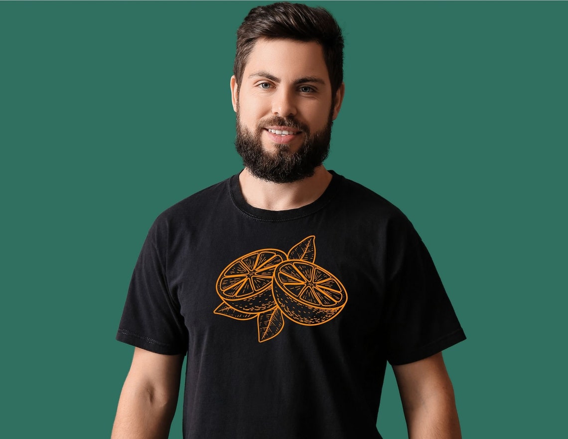 Orange Slice Svg Orange Fruit SVG Vector Mandarin Orange | Etsy