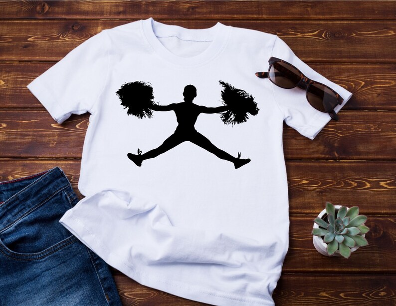 Cheerleader Svg Bundle Cheer Silhouette Svg Cheer Mom Svg - Etsy