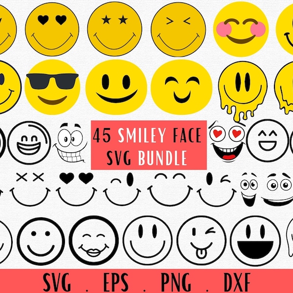 Face Svg - Etsy