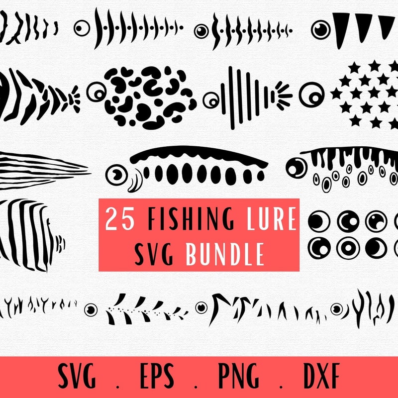 Fishing Lure Svg - Etsy