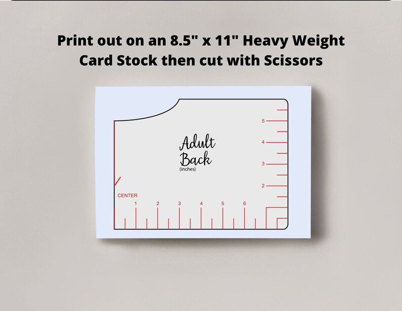 Printable T-shirt Alignment Tool Alignment Tool Svg Tshirt - Etsy