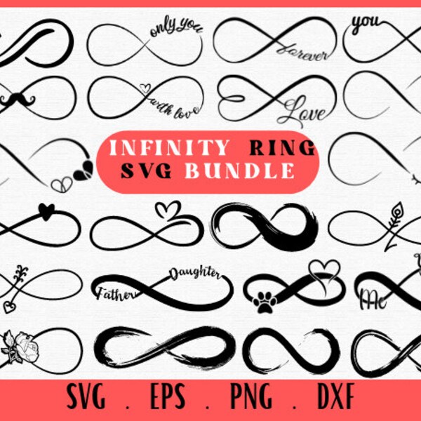 Infinity Svg - Etsy